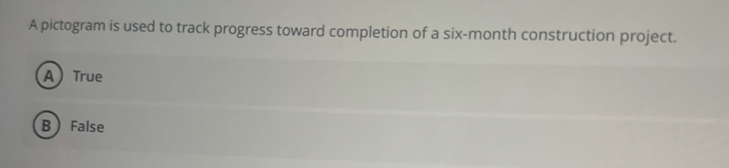Solved A pictogram is used to track progress toward | Chegg.com