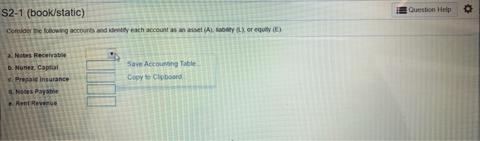 Solved S2-1 (book/static) Question Help Consider the | Chegg.com
