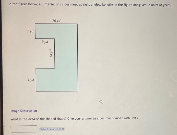 Solved In the figure below, all intersecting sides meet at | Chegg.com