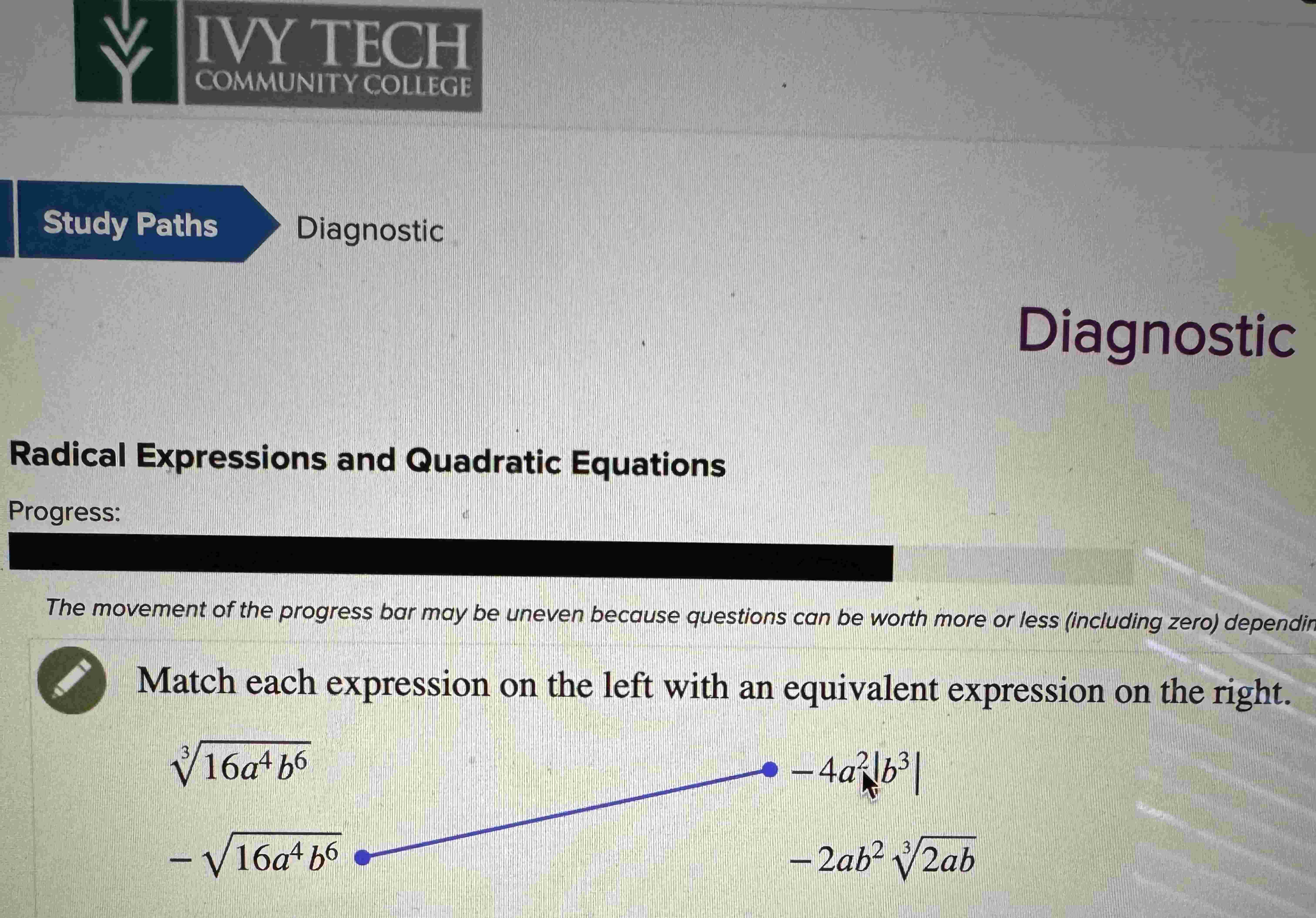 Solved Radical Expressions and Quadratic | Chegg.com