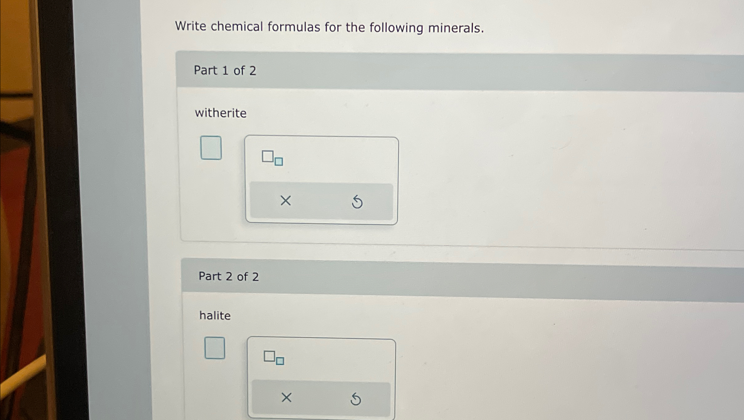 Solved Write chemical formulas for the following | Chegg.com Solved Write chemical formulas for the following | Chegg.com