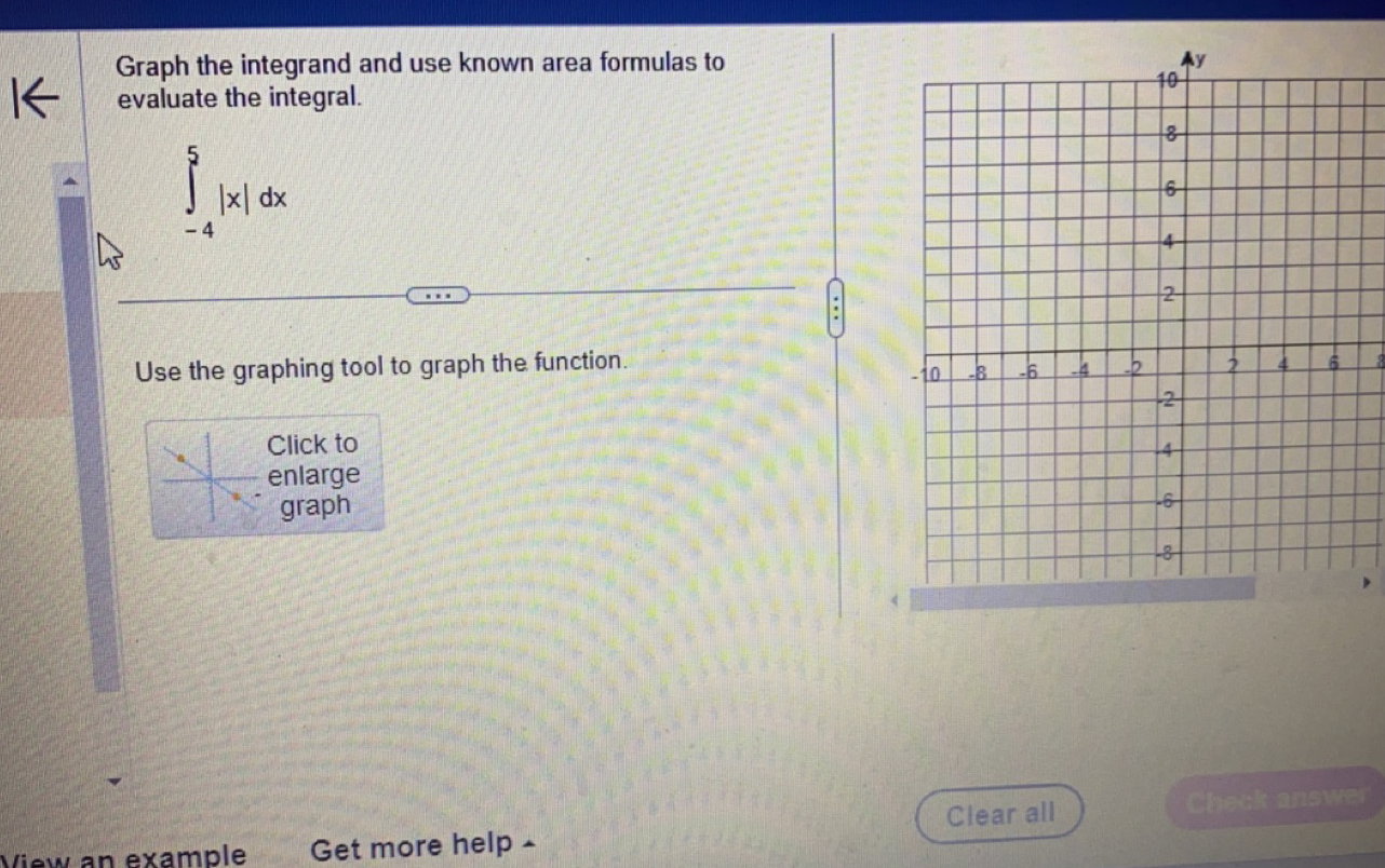 Solved Graph the integrand and use known area formulas to | Chegg.com