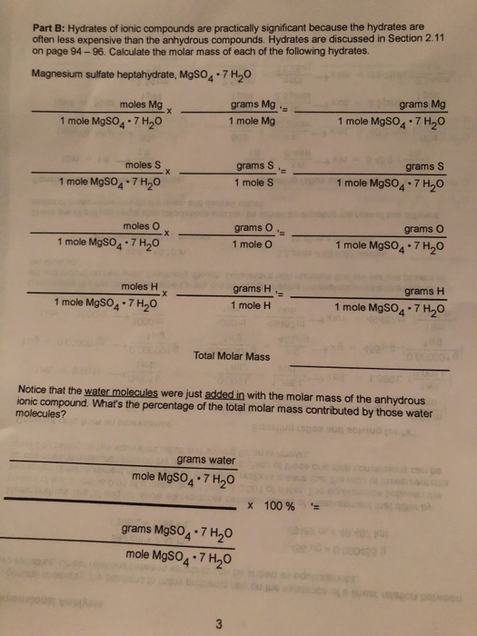Chapter 2 Part 2 Homemade Homework Working out the | Chegg.com