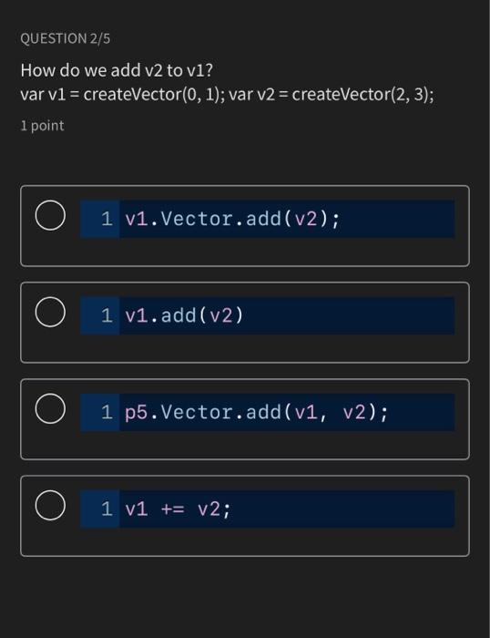 Solved QUESTION 1/5 What will be the position of obj after | Chegg.com