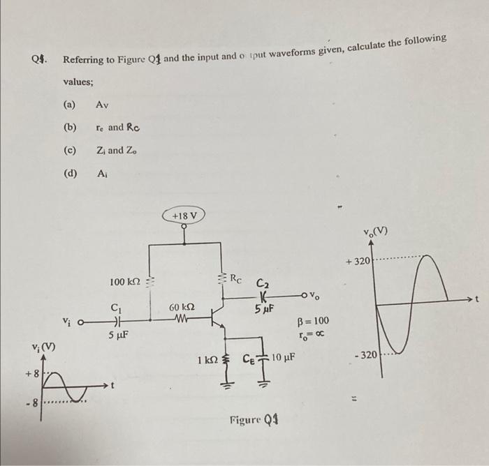 Solved ELECTRONIC DEVICES AND CIRCUIT 2referring to figure | Chegg.com