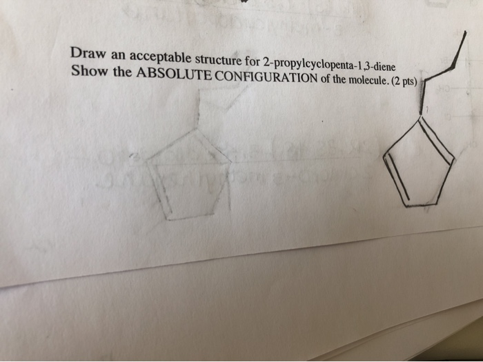Solved Draw an acceptable structure for | Chegg.com