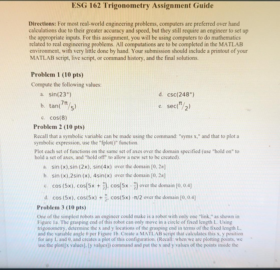 Solved square brackets [i.e. plot ([0x],[0y]). Use this | Chegg.com