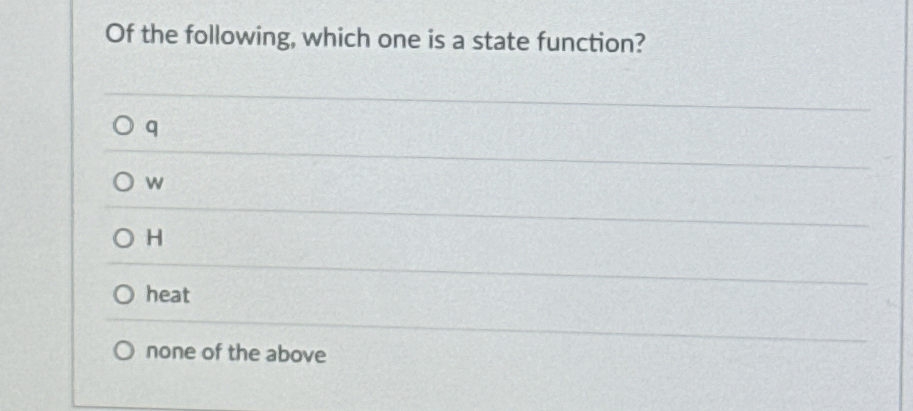 Solved Of the following, which one is a state | Chegg.com