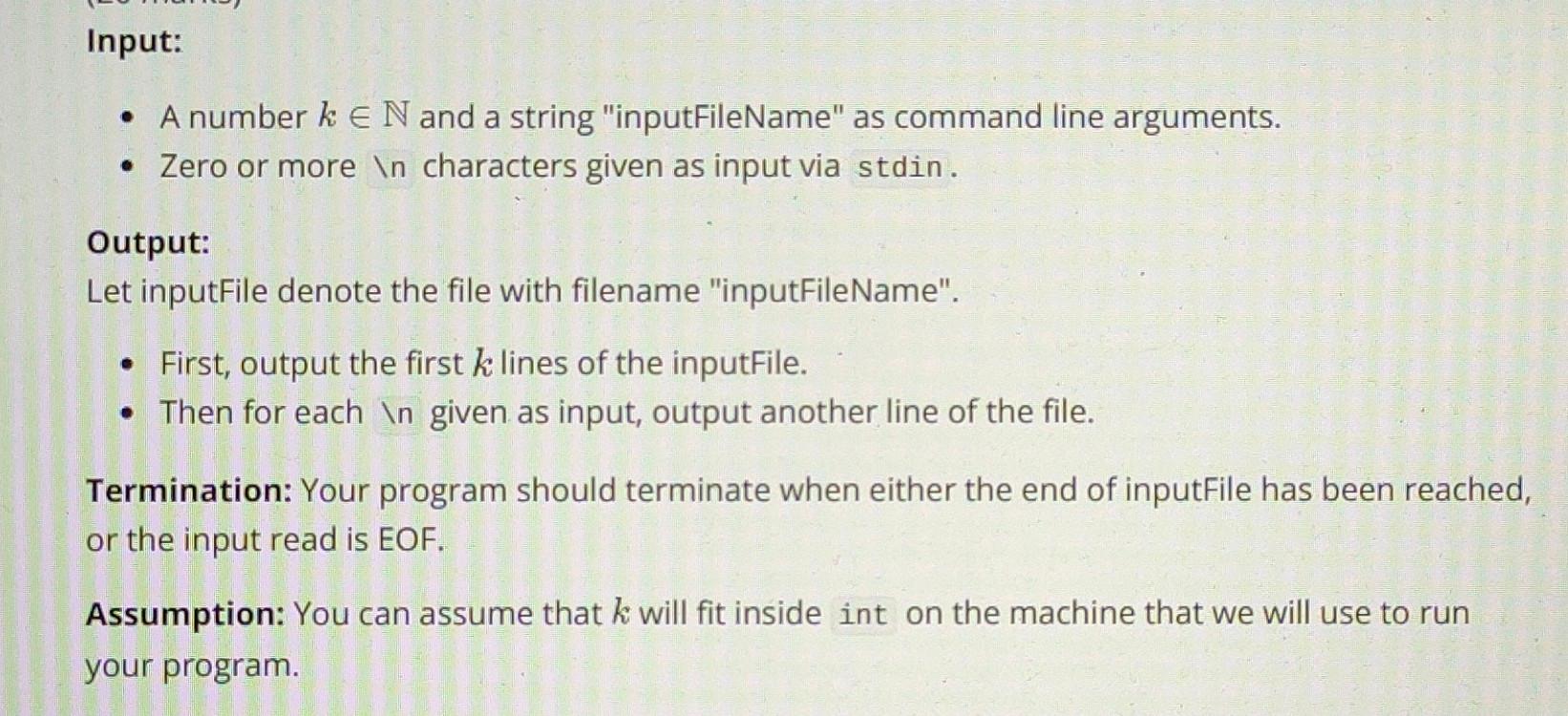 Solved Input • A Number K E N And A String Inputfilename 3760