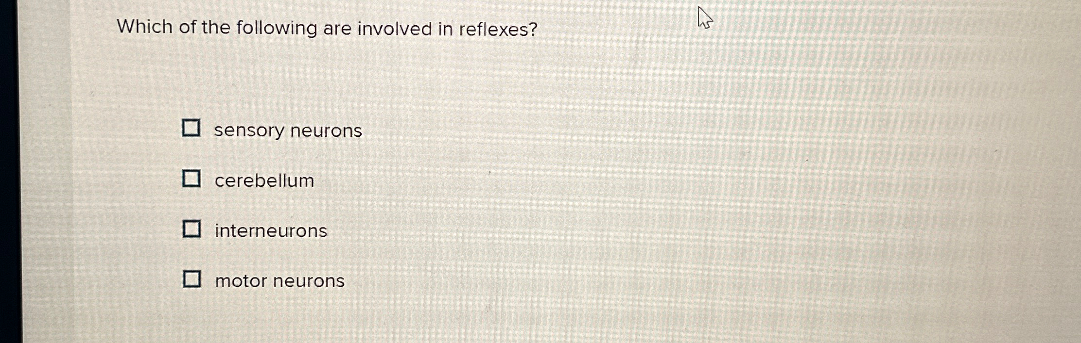 Solved Which of the following are involved in | Chegg.com