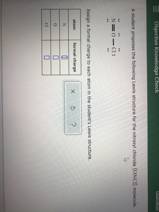 Solved Objective Knowledge Check Question A student proposes | Chegg.com