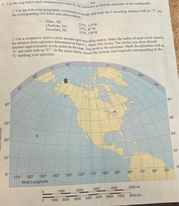 Solved GRAPH OF SEISMIC WAVE TRAVEL TIME VS. DISTANCEUse the | Chegg.com