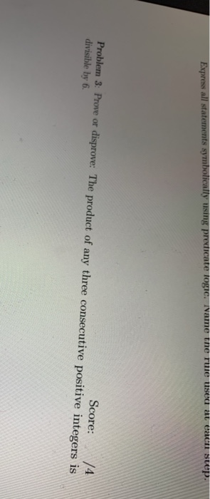 Solved Express all statements symbolically using predicate | Chegg.com