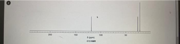 Solved Chemical Formula: C5H9N(2)1H NMR: 60.95(6H,d,j=6.6 | Chegg.com