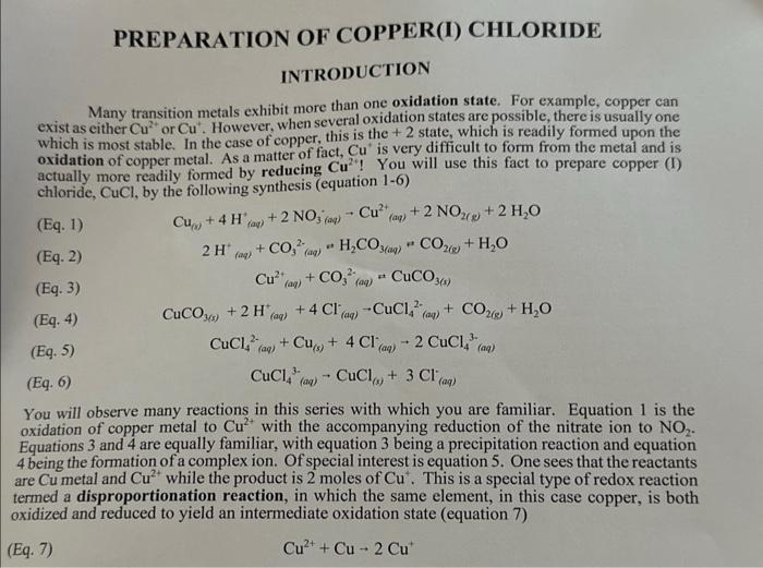 Solved 2) What is the maximum amount of CuCl which can be | Chegg.com