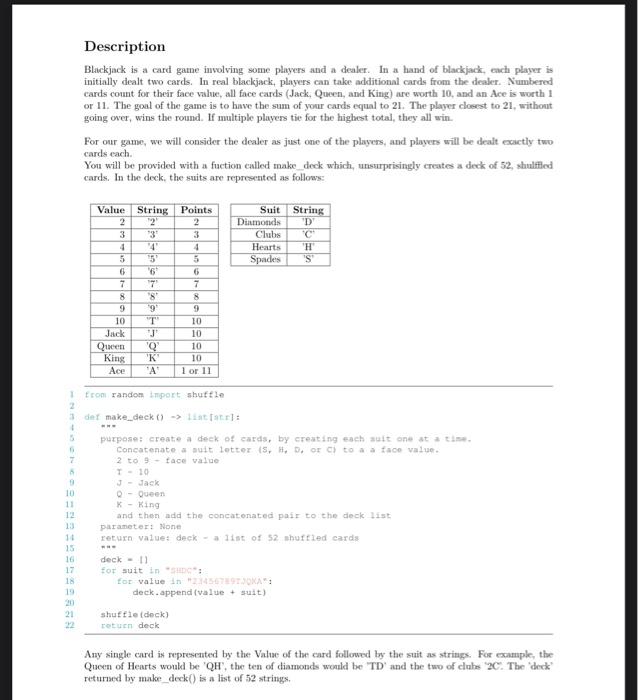 Solved use python and use triple qoute to describe purpose, | Chegg.com