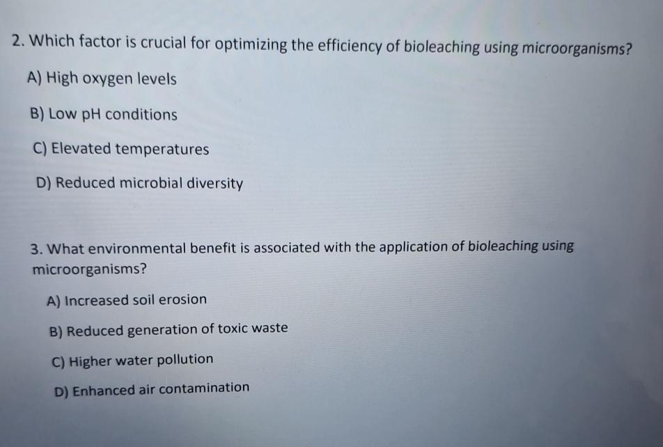 Solved Which factor is crucial for optimizing the efficiency | Chegg.com