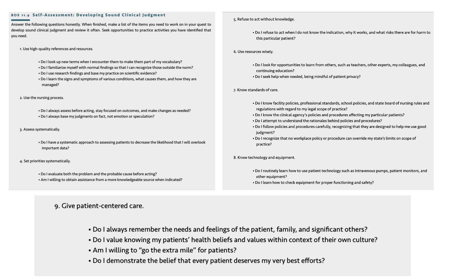 Solved 8 ﻿What is an example of a measurable goal in nursing | Chegg.com