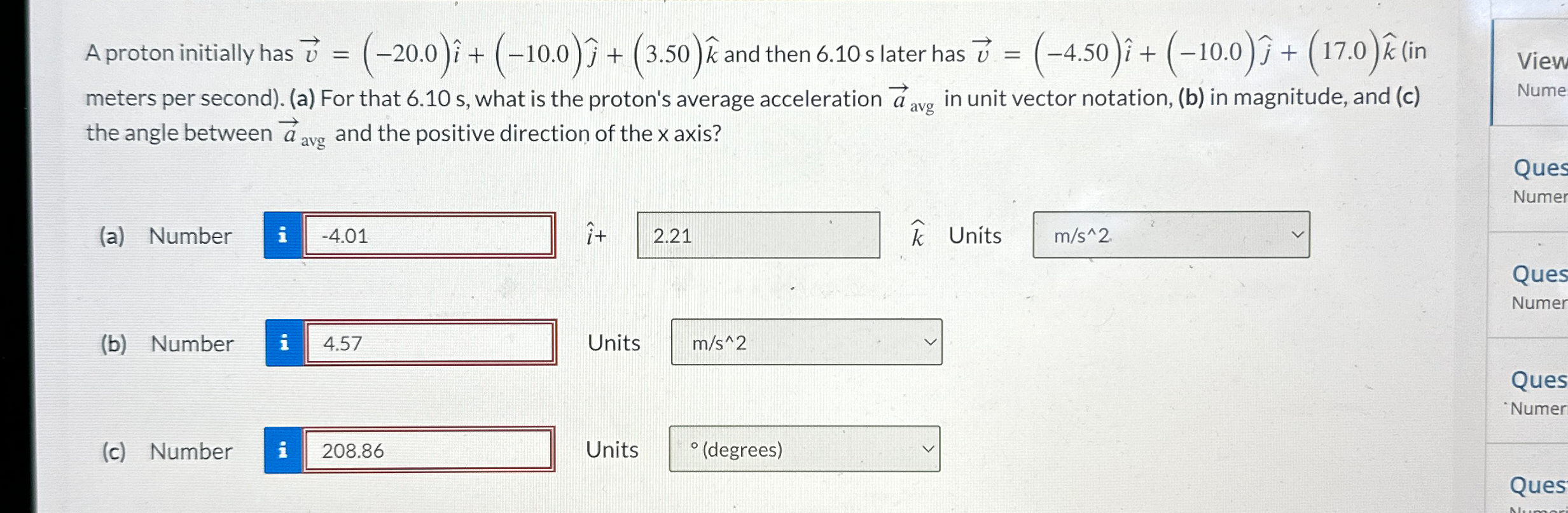 Solved A proton initially has | Chegg.com