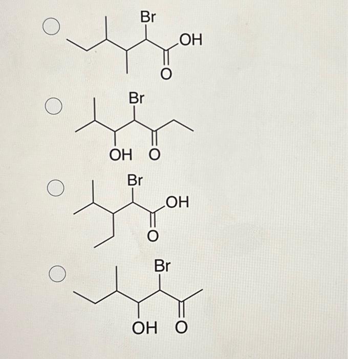 Solved Which of the following structures corresponds to the | Chegg.com