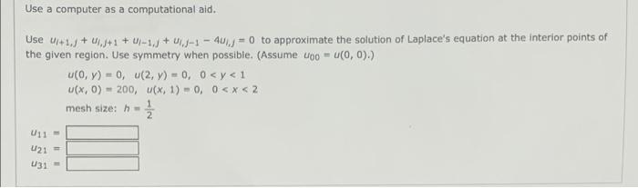 Solved Use a computer as a computational aid. Use | Chegg.com
