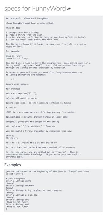 Solved Java coding & follow the instructions above to create | Chegg.com