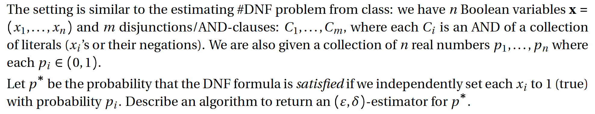 Solved The #DNF problem involves counting the number of | Chegg.com