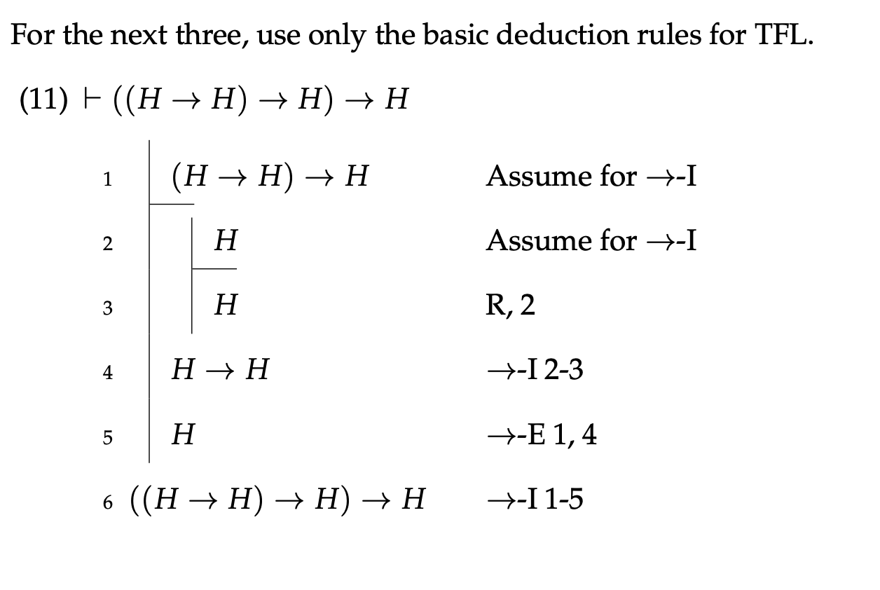 Solved TFL ﻿proof for entailment negation | Chegg.com