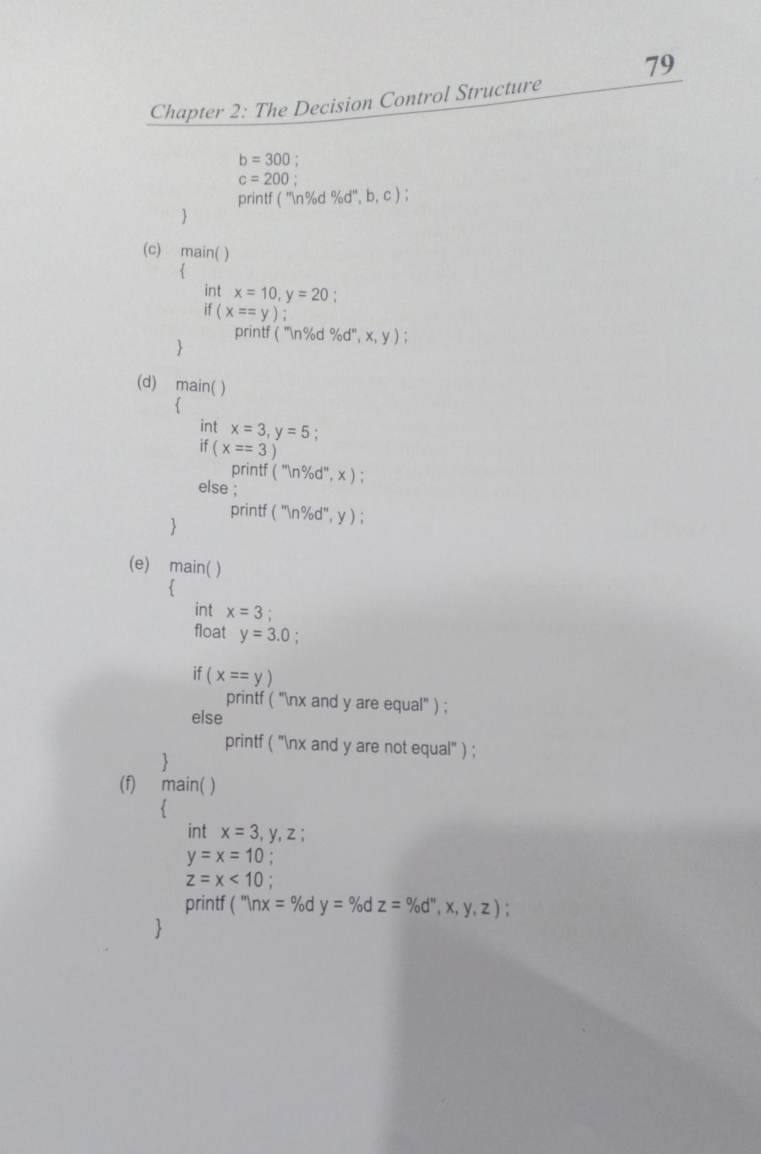 Solved if, if-else, Nested if-elses |A| What would be the | Chegg.com