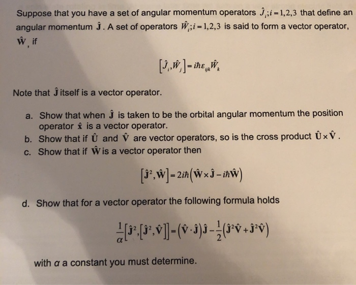 Solved Suppose that you have a set of angular momentum | Chegg.com