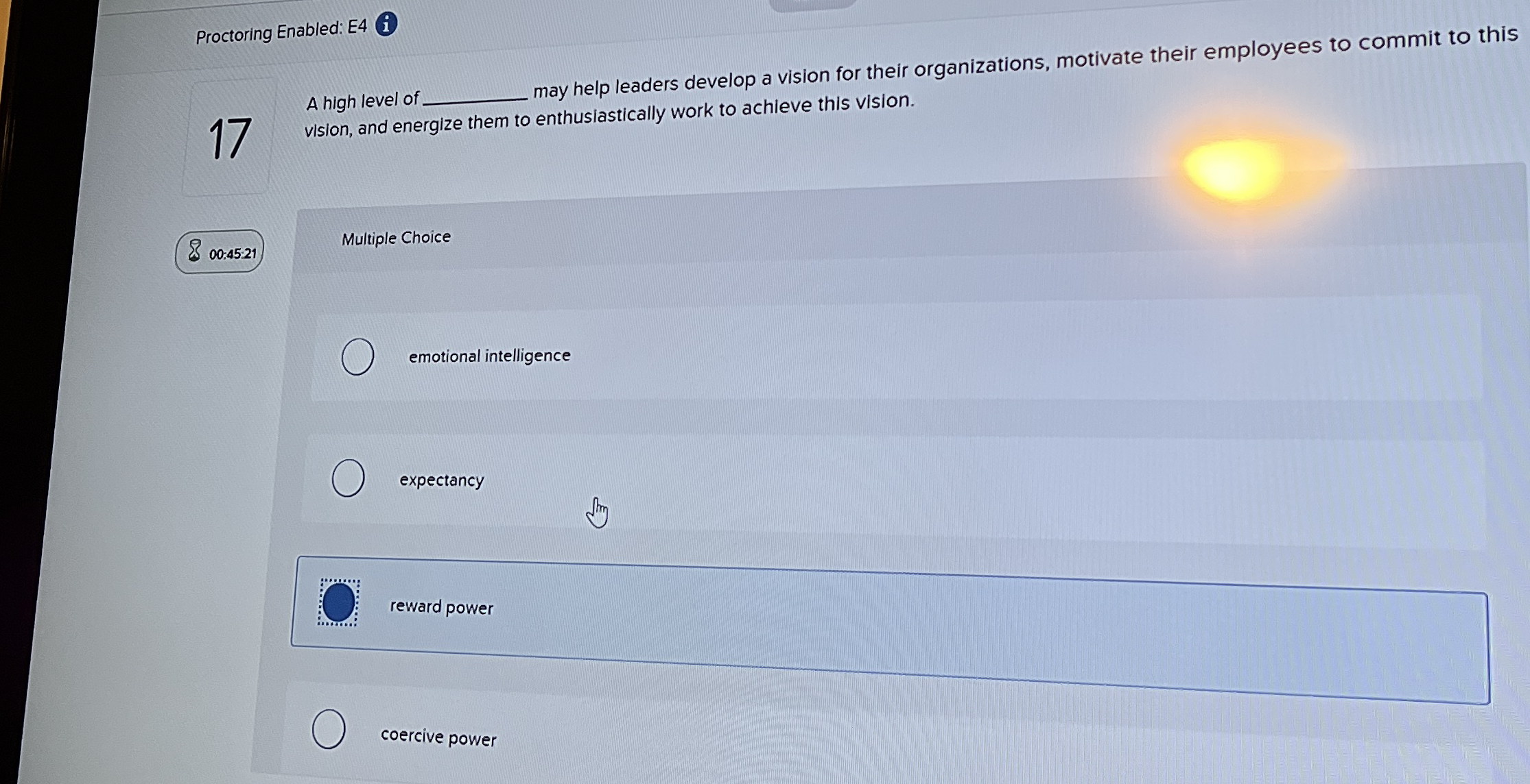 Solved Proctoring Enabled: E4A high level of ﻿may help | Chegg.com