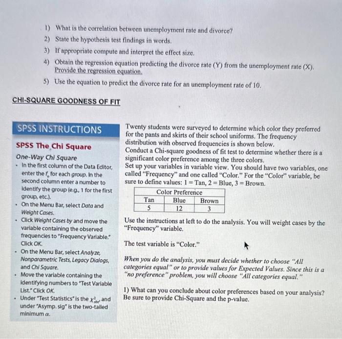 Solved CORRELATION AND REGRESSION To obtain scatterplot: We | Chegg.com