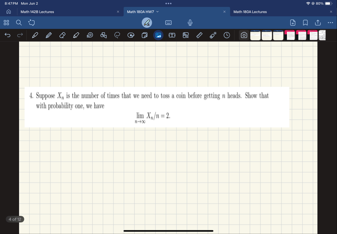 Solved Suppose xn ﻿is the number of times that we need to | Chegg.com