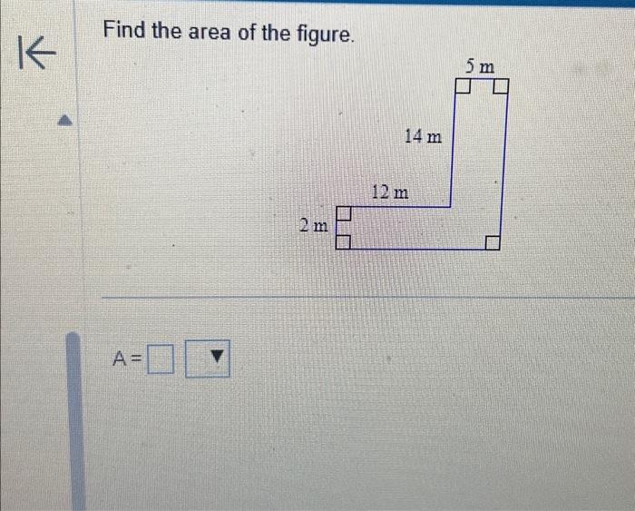 Solved Find the area of the figure. | Chegg.com