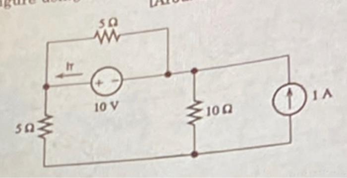 Solved find the current I t in the given figure using | Chegg.com
