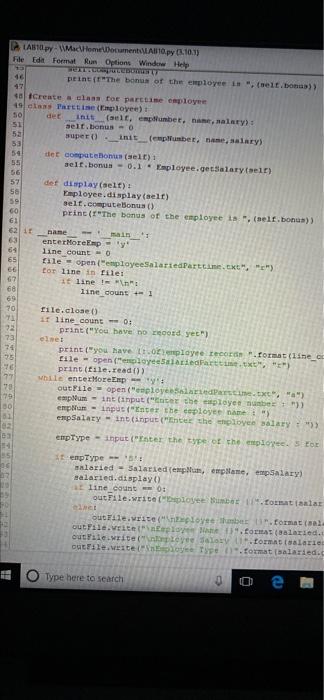 Solved Lab10 Py Mack Home Documents Lab 10 Py 3 10 1