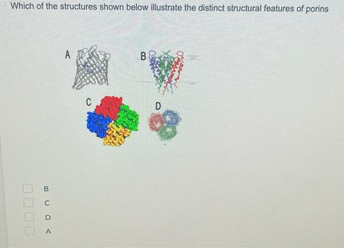 Solved Which of the structures shown below illustrate the | Chegg.com