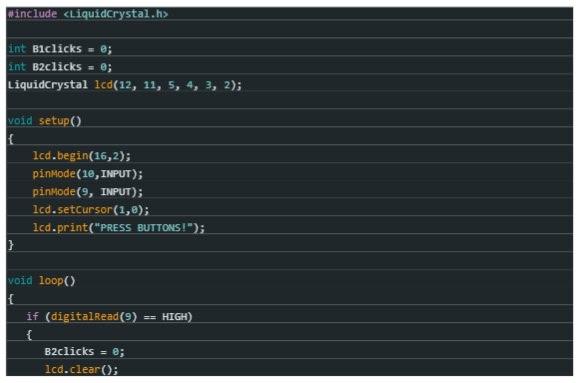 Solved 1 ( displayDigit (6); delay(100); turnoff () ; ) 1 | Chegg.com