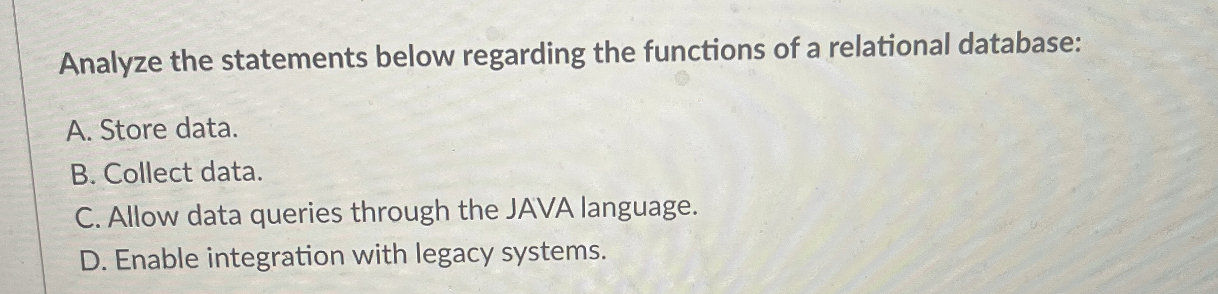 Solved Analyze the statements below regarding the functions | Chegg.com