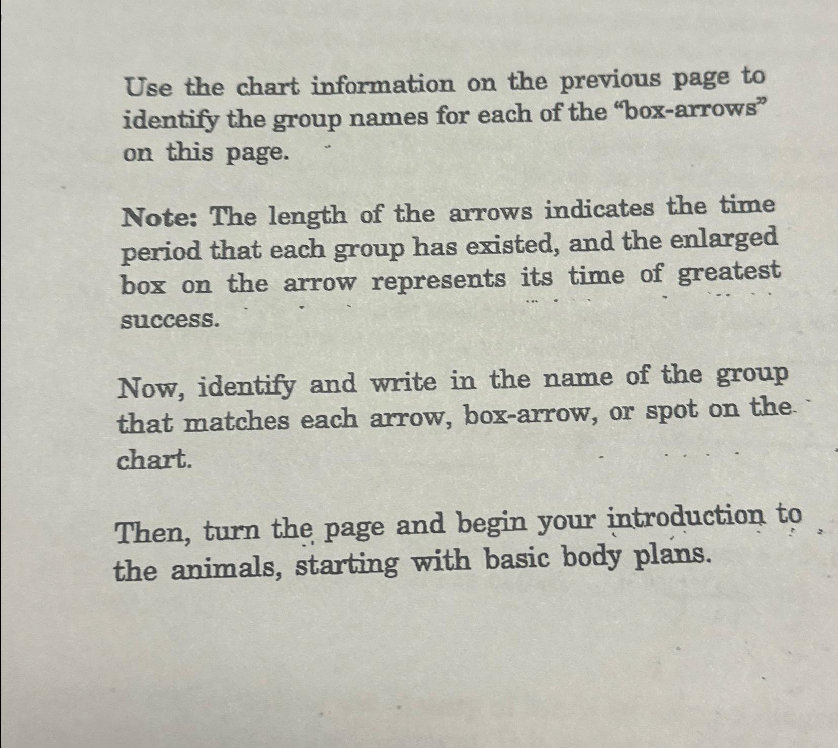 Solved Use the chart information on the previous page to | Chegg.com