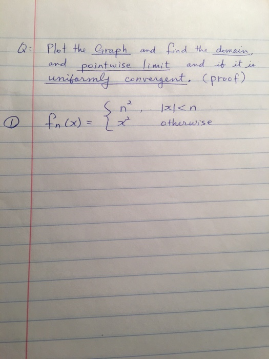 Solved Q: Plot the Graph and find the domain, and pointwise | Chegg.com