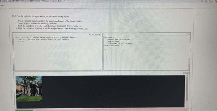- Ciear a beret aplecier for the imagr element. | Chegg.com