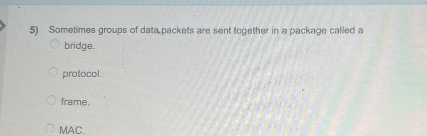 Solved Sometimes groups of data.packets are sent together in | Chegg.com