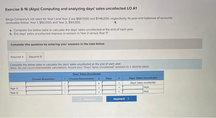 Solved Exercise 8 16 Algo Computing And Analyzing Days