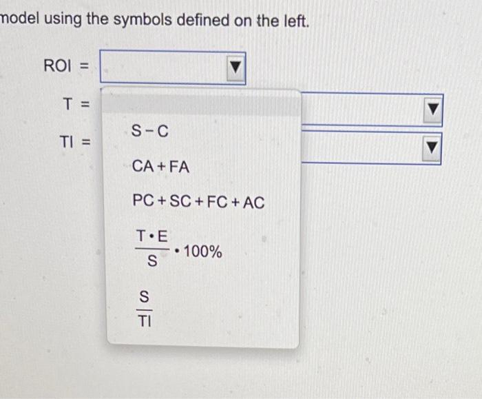 Solved Return on investment (ROI) is computed in the | Chegg.com