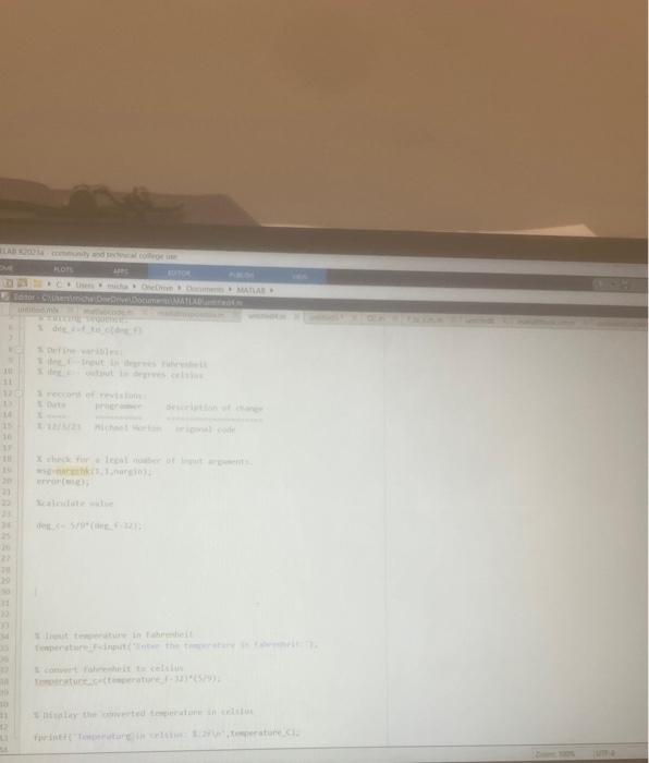 Solved answer this whole matlab code no one is getting it | Chegg.com
