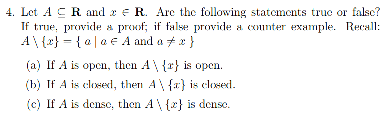 Please answer all parts. Write the proofs clearly and | Chegg.com