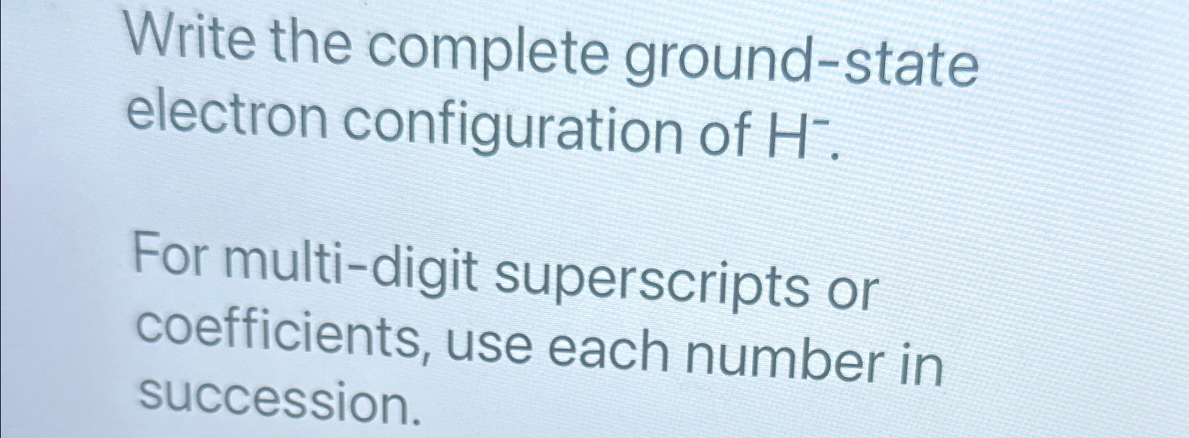 Solved Write the complete ground-state electron | Chegg.com