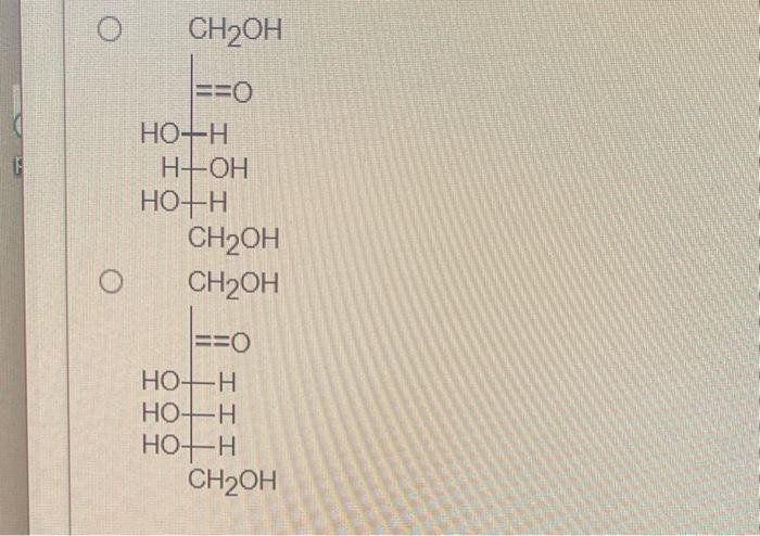Solved Above is a Fischer projection of the monosaccharide | Chegg.com