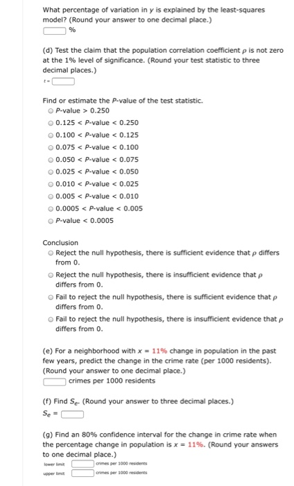 Solved Let x be a random variable representing percentage | Chegg.com